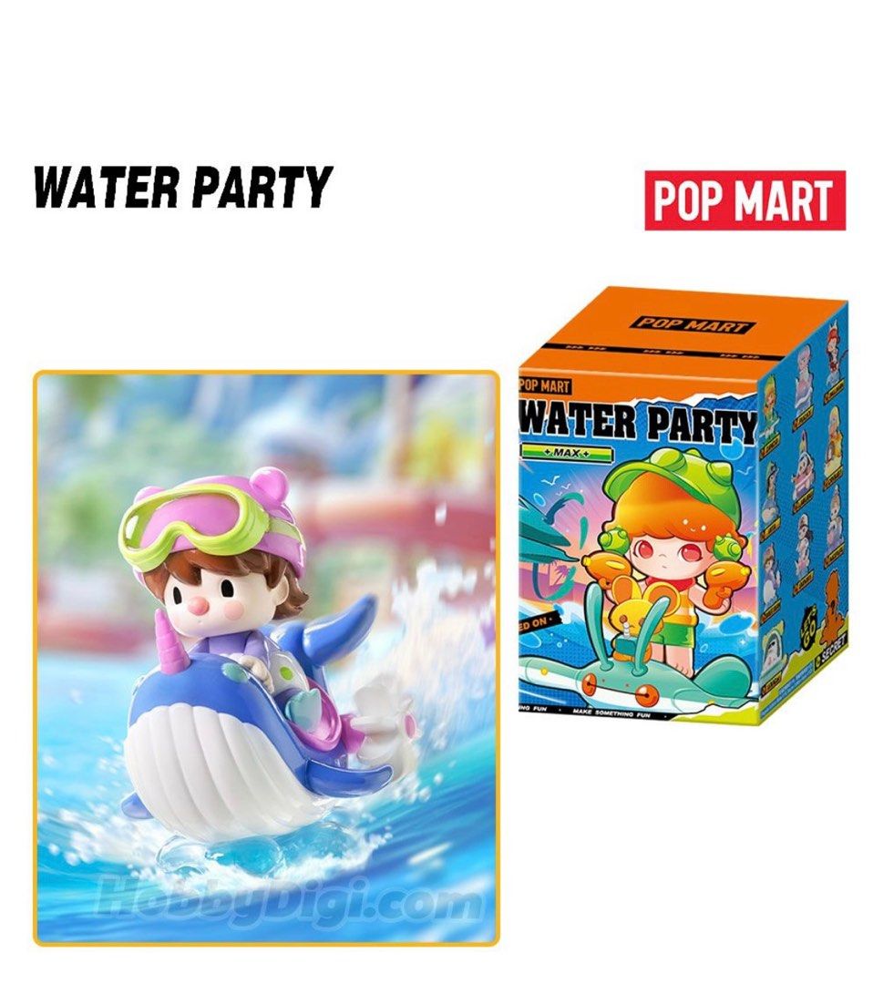 POPMART Water Party Series - Sweet Bean, Hobbies & Toys, Toys & Games ...