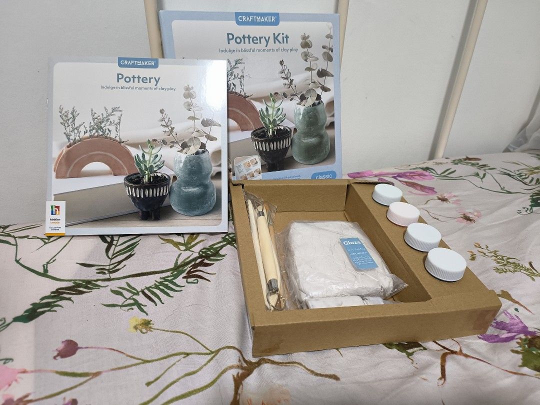 Pottery making kit, Hobbies & Toys, Stationery & Craft, Craft Supplies ...