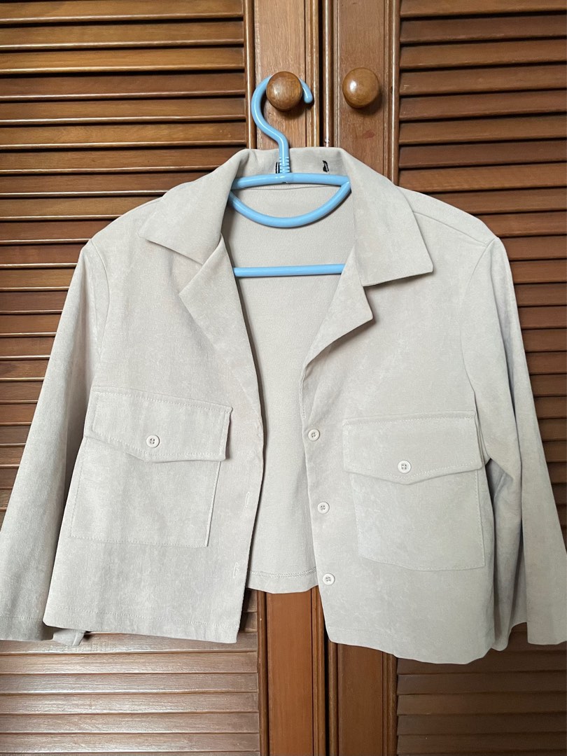 Pre-loved casual blazer, Women's Fashion, Coats, Jackets and Outerwear ...