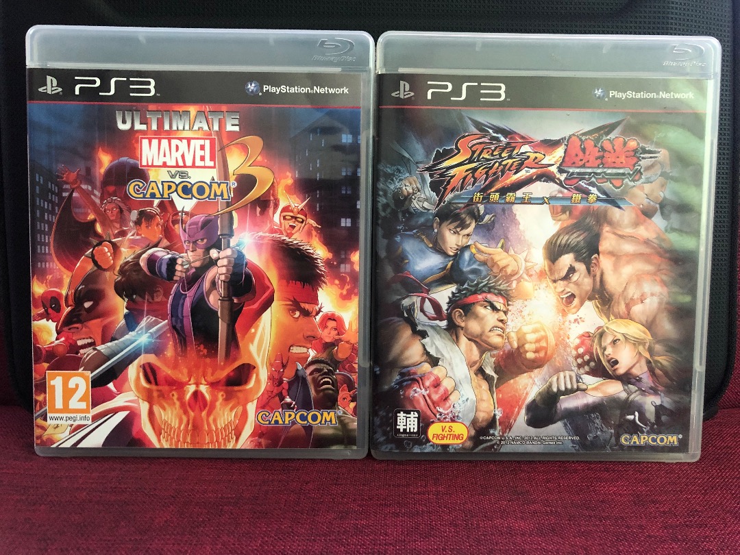 PS3 PHP1,000 each - Capcom Crossover Fighting Games, Video Gaming, Video Games, PlayStation on ...