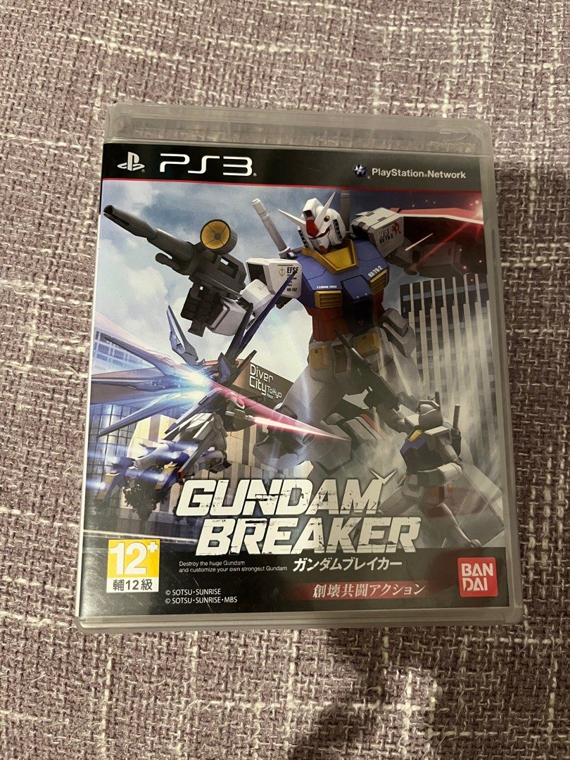 PS3 Gundam Breaker, 電子遊戲, 電子遊戲, PlayStation - Carousell