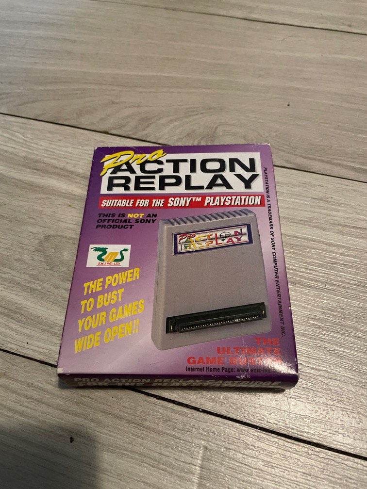 Psx PlayStation action replay ems, 電子遊戲, 遊戲機配件, 遊戲週邊商品 - Carousell