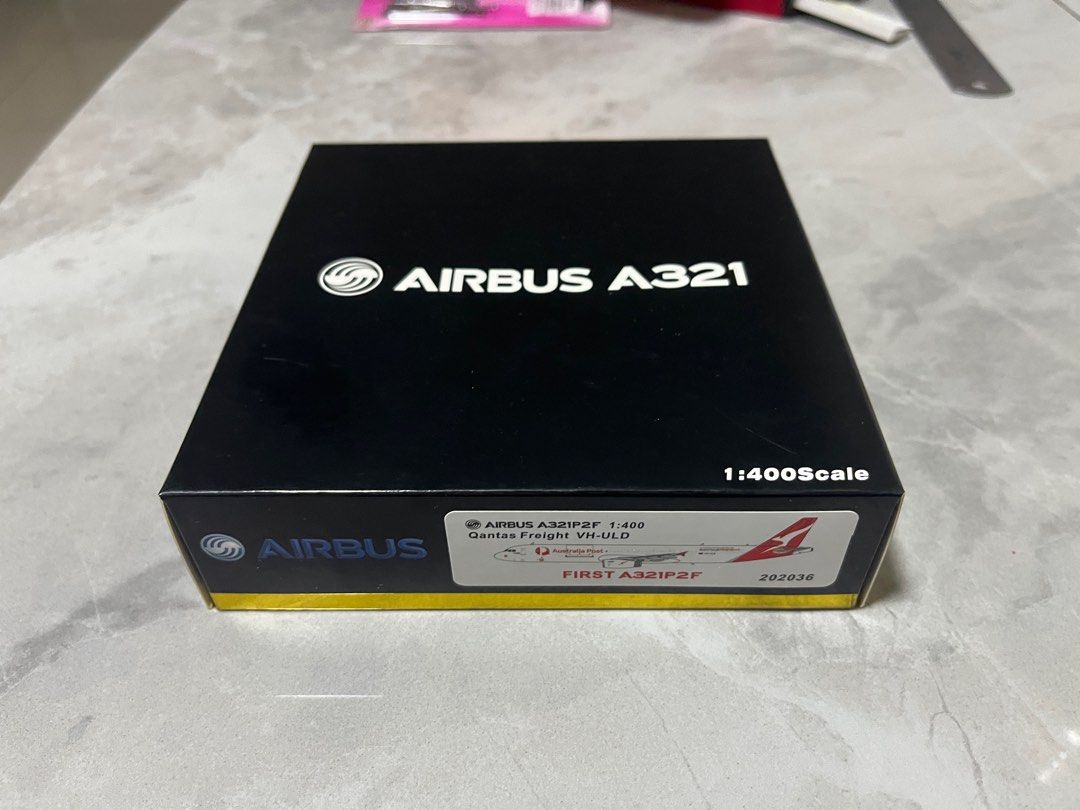 Qantas Freight Airbus A321P2F 1:400 Scale Model, Hobbies & Toys ...