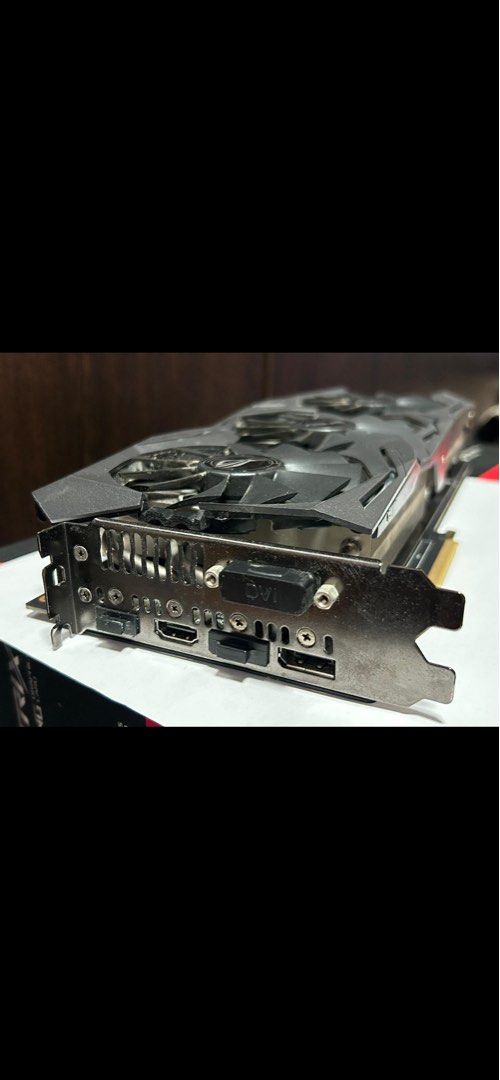 Radeon rx 580 rog strix graphics card, Computers & Tech, Parts ...