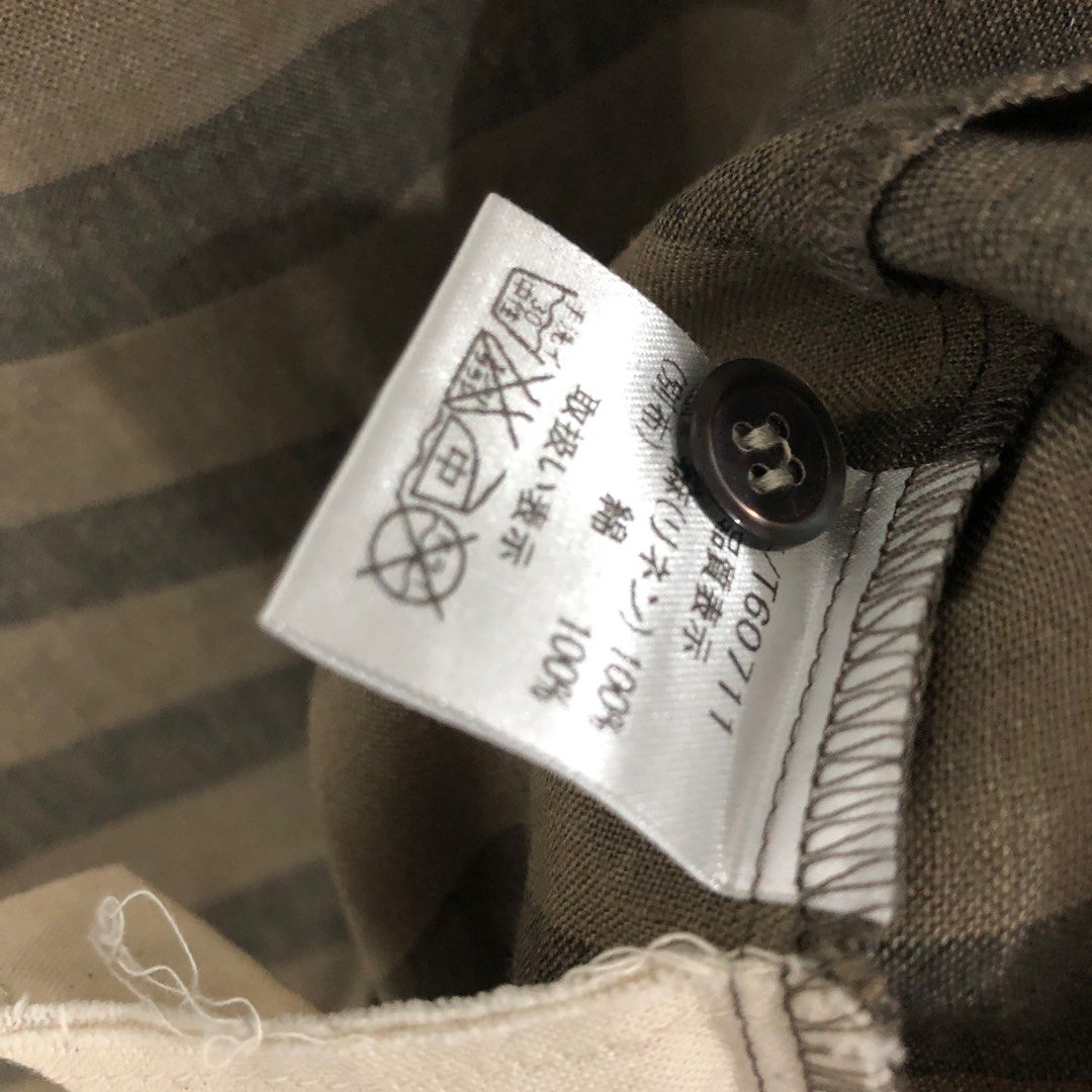 Rare Ichi Antiquities Japan Artisans 100% Linen Wide Fit Tops, Women's Fashion, Tops, Shirts on ...