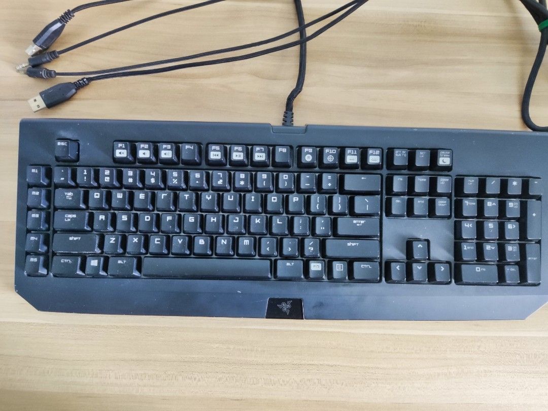 Razer black widow chroma keyboard, Computers & Tech, Parts ...