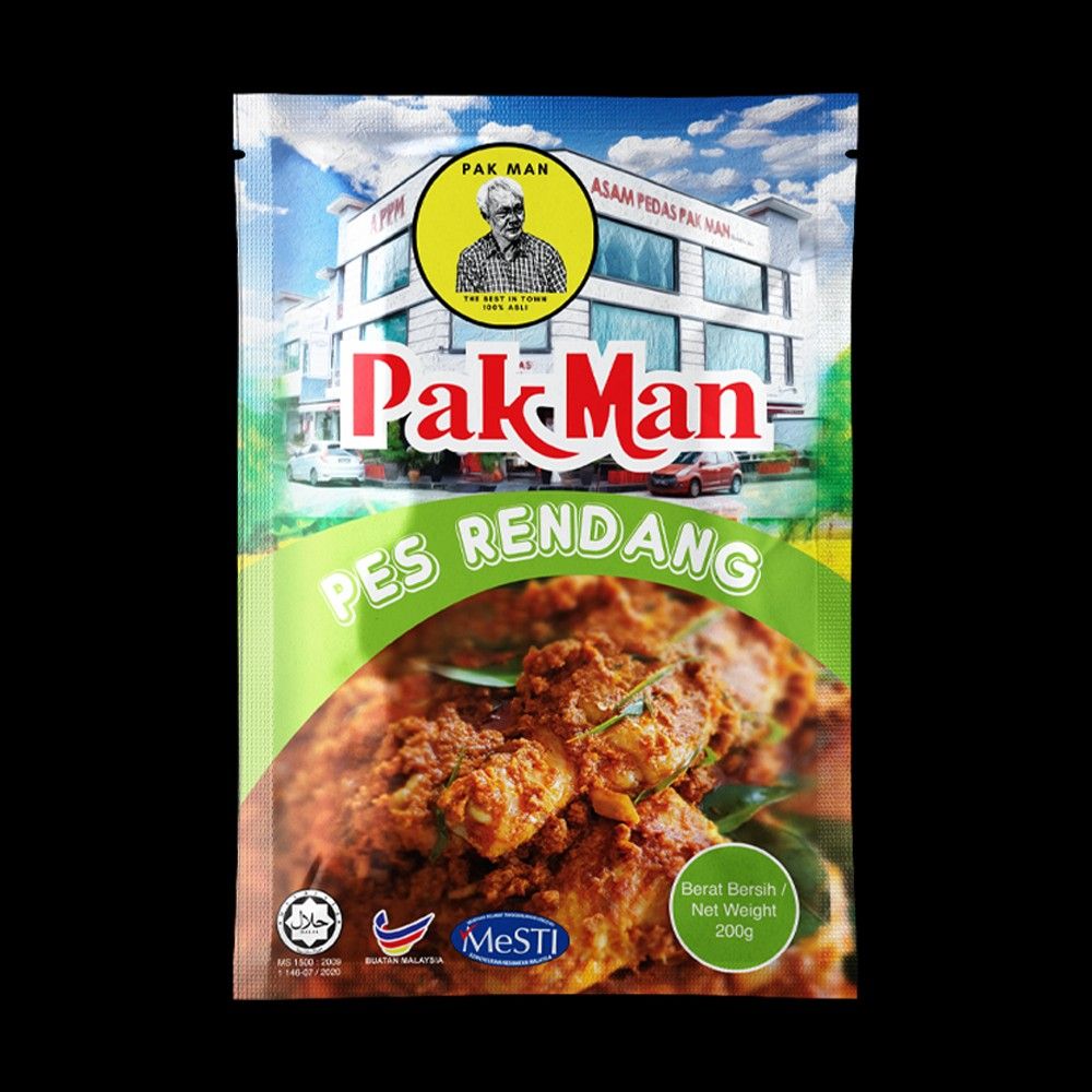 Rendang Paste by PakMan (Pes Rendang Pak Man), Food & Drinks, Packaged & Instant Food on Carousell