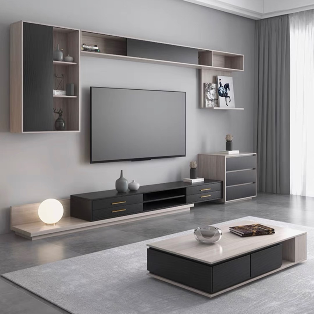 RENNI Modern TV Console, Furniture & Home Living, Furniture, TV ...