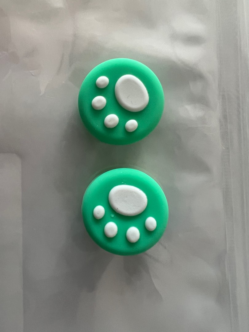 Replacement cute cat claw design thump grip caps thumb grips analog ...