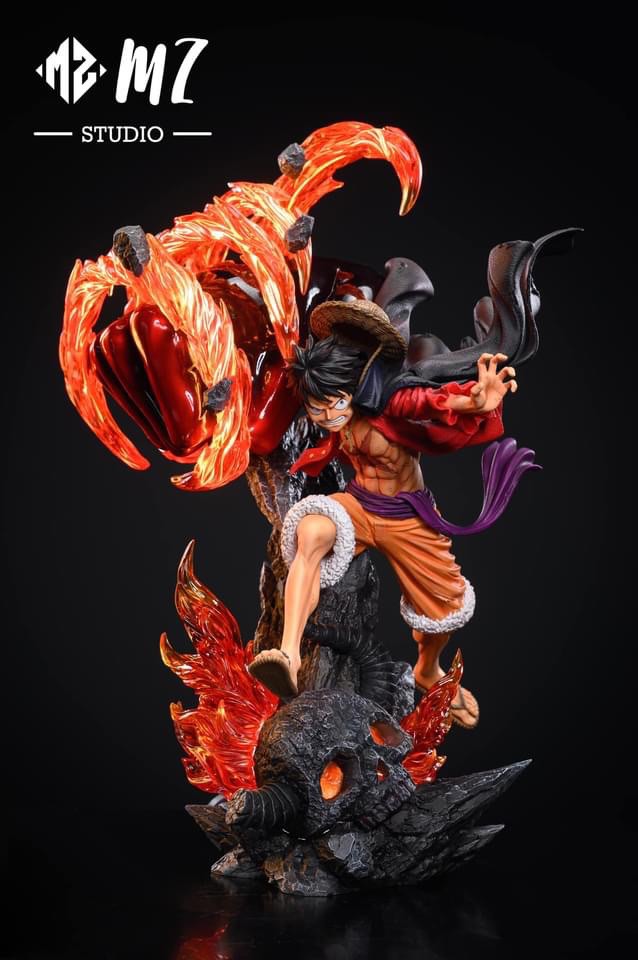 RESIN - Pre Order - One Piece (OP) - Monkey D. Luffy (Red Roc) - 1:6 ...