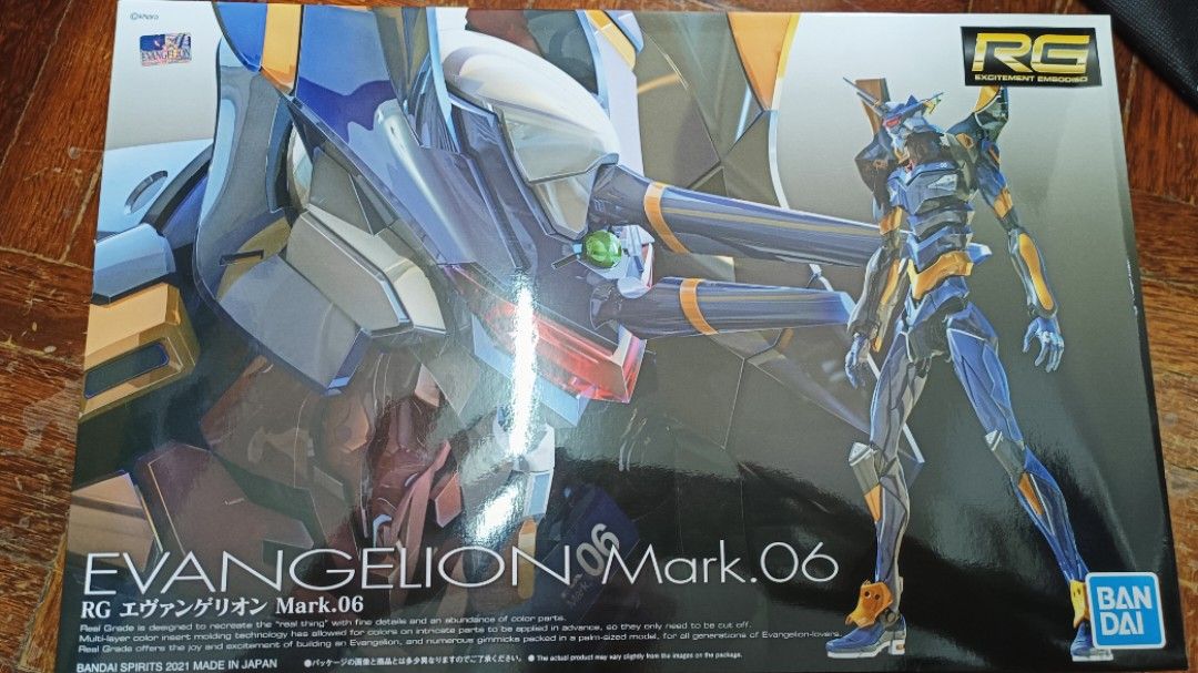 RG Eva 06 Evangelion Gunpla Plamo Bandai new Genesis Evangelion 高达模型 万代 ...