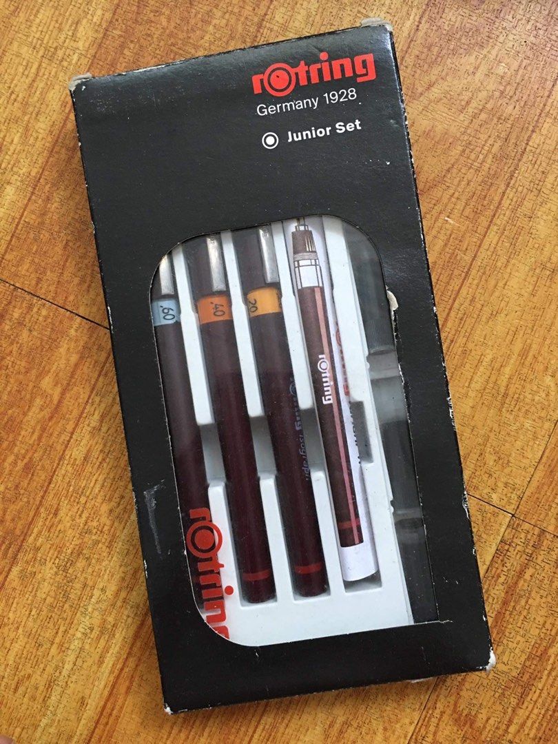 Rotring Junior Set Techpen w/ Freebies on Carousell