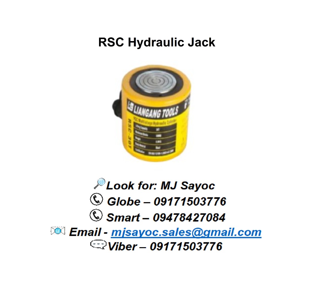 RSC Hydraulic Jack, Commercial & Industrial, Construction Tools ...