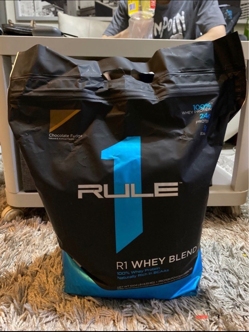Rule 1 Protein Whey Blend (10lbs), Health & Nutrition, Health ...