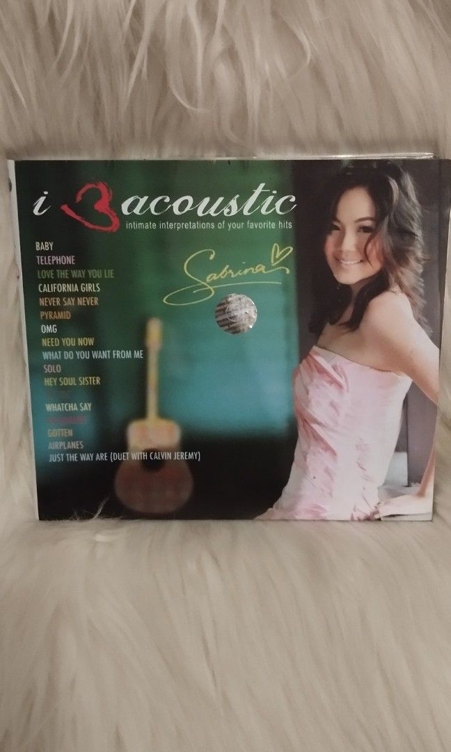 Sabrina | i 3 acoustic | kaset cd, Musik & Media, CD, DVD & Lainnya di ...