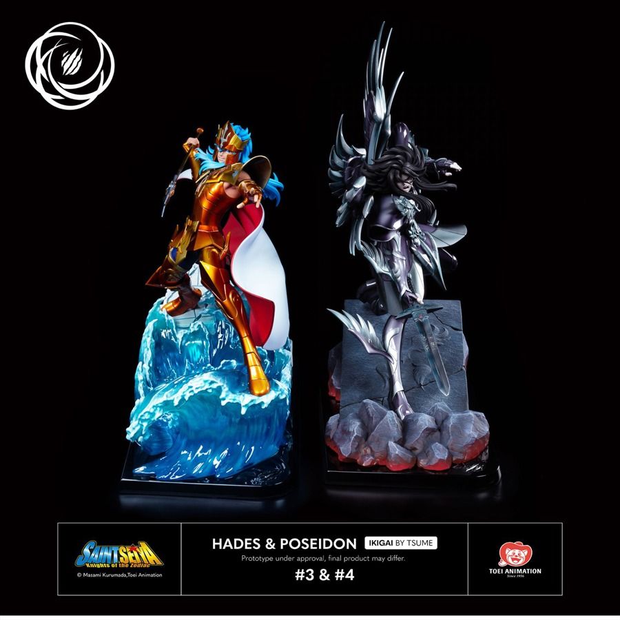 Saint Seiya: Knights of the Zodiac | Hades X Poseidon | Tsume Studio ...