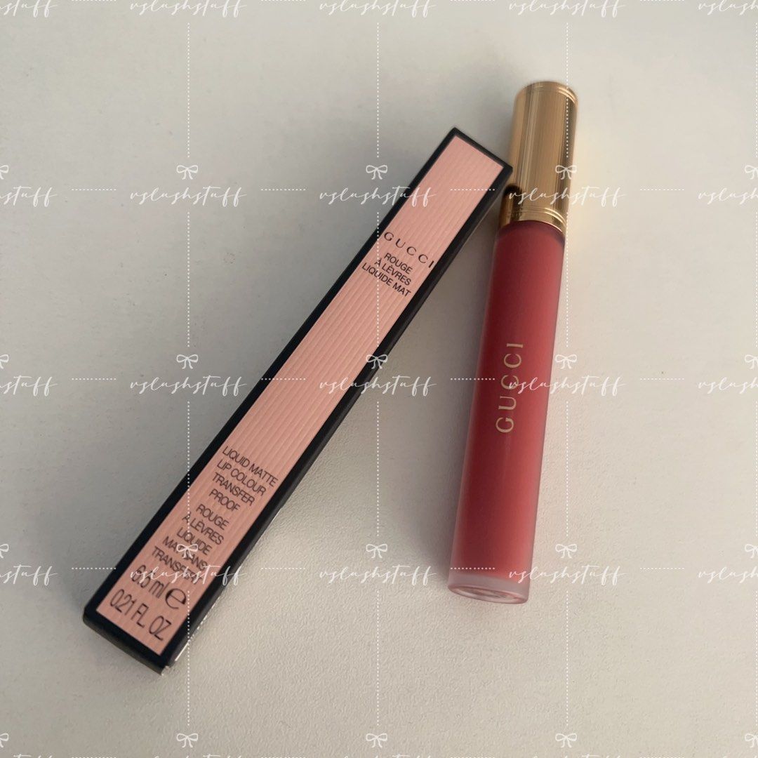 Gucci 208 Liquid Matte Lipstick, Beauty & Personal Care, Face, Makeup ...