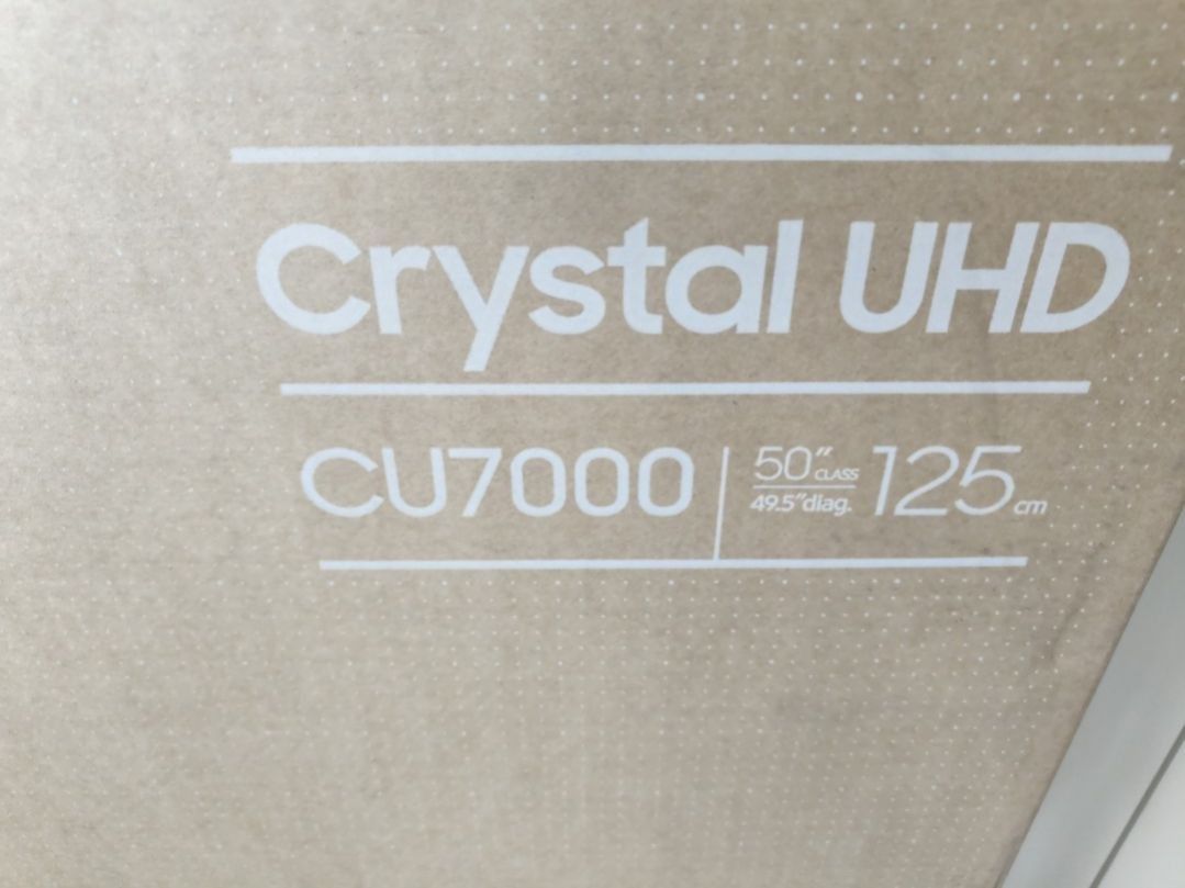 Samsung crystal UHD CU7000, TV & Home Appliances, TV & Entertainment ...