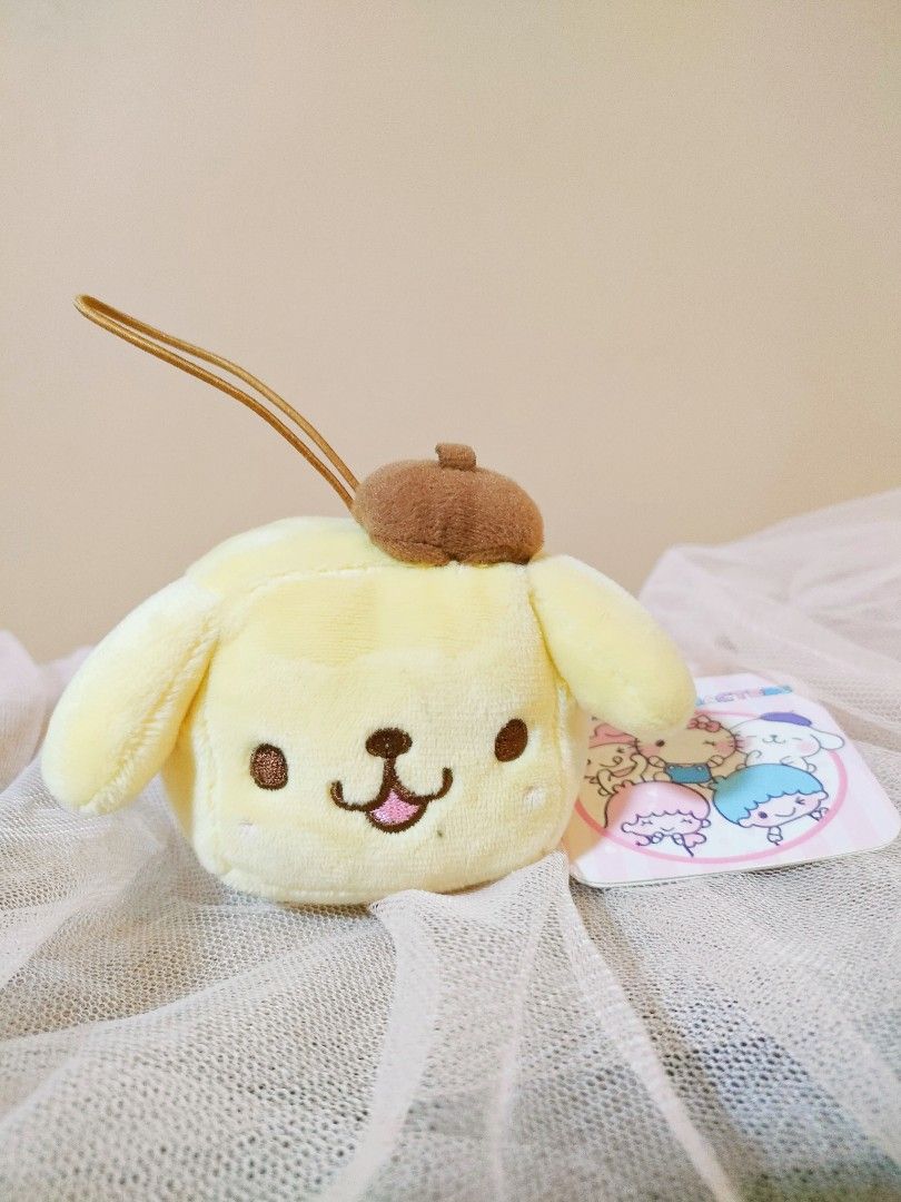 Sanrio Pompompurin Charm, Hobbies & Toys, Toys & Games on Carousell