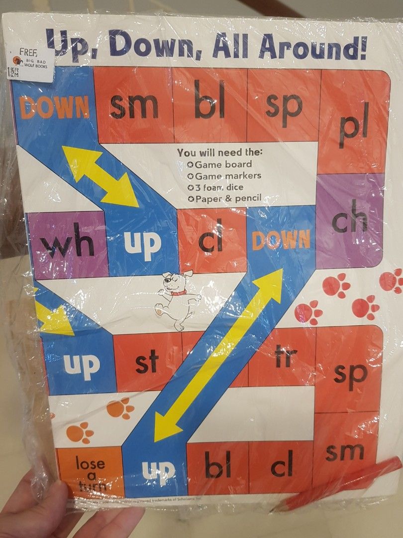 Scholastic phonics game, Hobbies & Toys, Toys & Games on Carousell