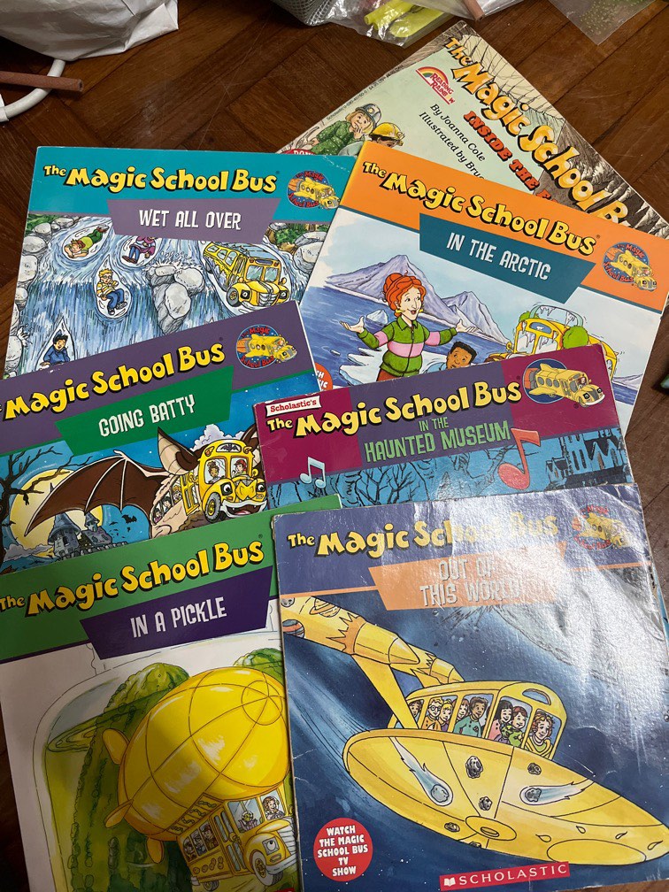 Scholastic The Magic School Bus for Primary, 興趣及遊戲, 書本 & 文具, 小朋友書 ...