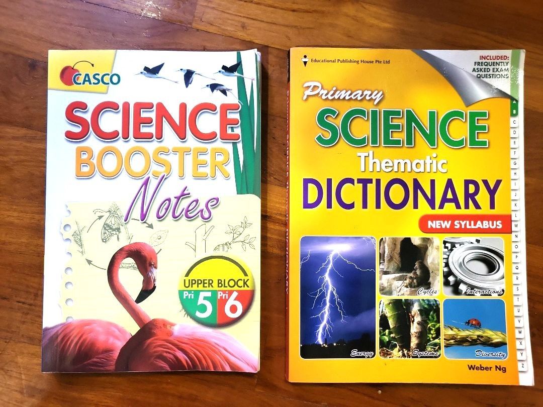 Science Booster + Science Dictionary pr5 & psle, Hobbies & Toys, Books ...