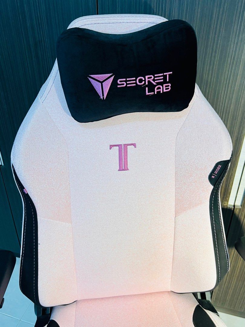 Secretlab Titan Evo 2022 Plush Pink, Furniture & Home Living, Furniture ...