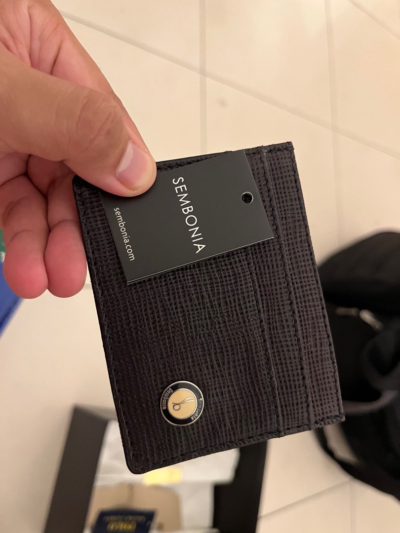 Sembonia leather card holder, Men's Fashion, Watches & Accessories ...