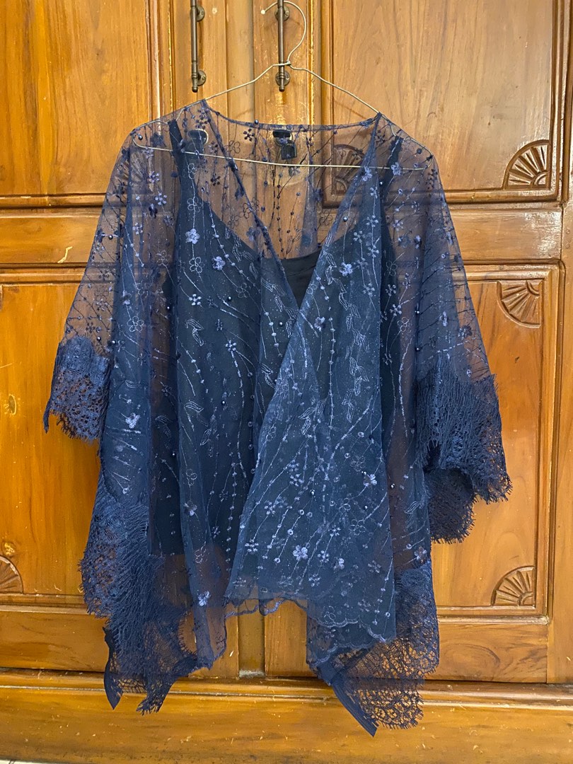 Set outer & inner brukat / lace outer / outer brokat / set kondangan ...