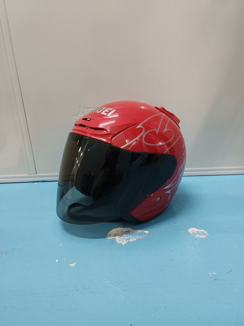 Shoei jforce 2 jack red (copy), Motorcycles, Motorcycle Accessories on ...