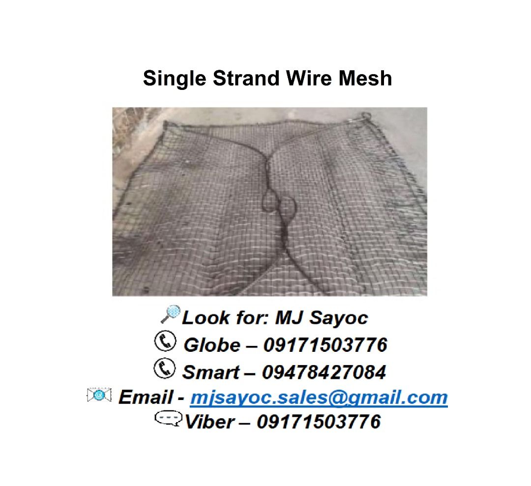 Single Strand Wire Mesh, Commercial & Industrial, Construction Tools ...