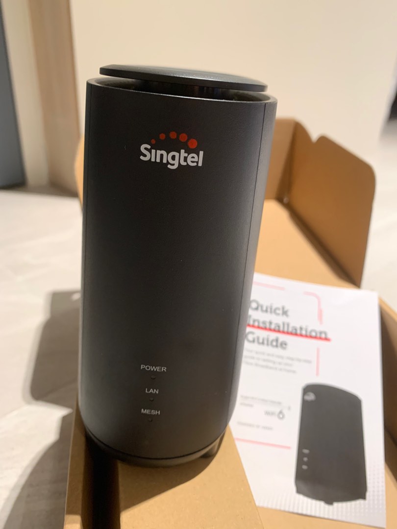 Singtel Wifi 6 mesh extender, Computers & Tech, Parts & Accessories ...