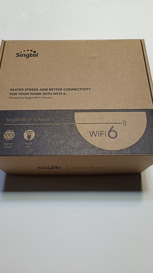Singtel Wifi 6 Router, Computers & Tech, Parts & Accessories ...