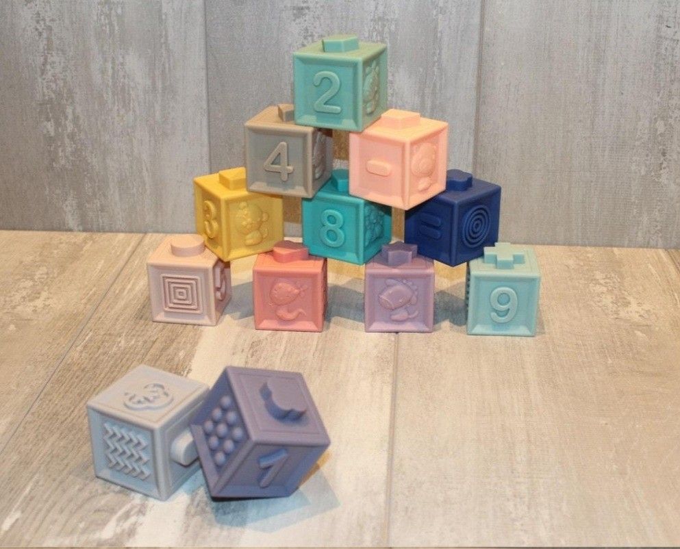 Soft building blocks, Babies & Kids, Infant Playtime on Carousell