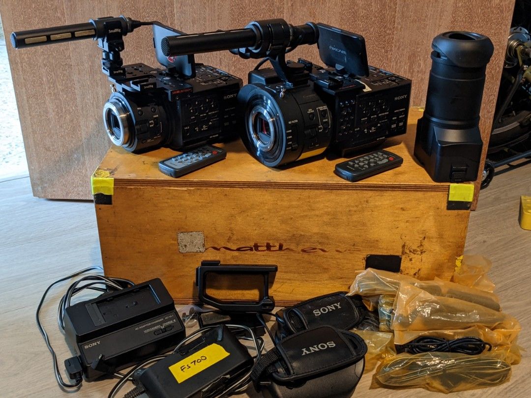 Sony fs100 & fs700, Photography, Video Cameras on Carousell