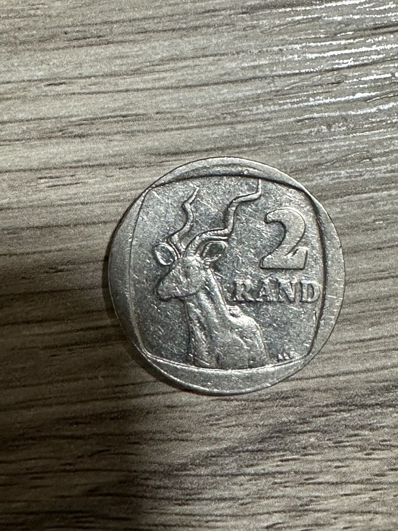 South Africa Coins - 10 cent, 5 Rand and 2 Rand, Hobbies & Toys ...