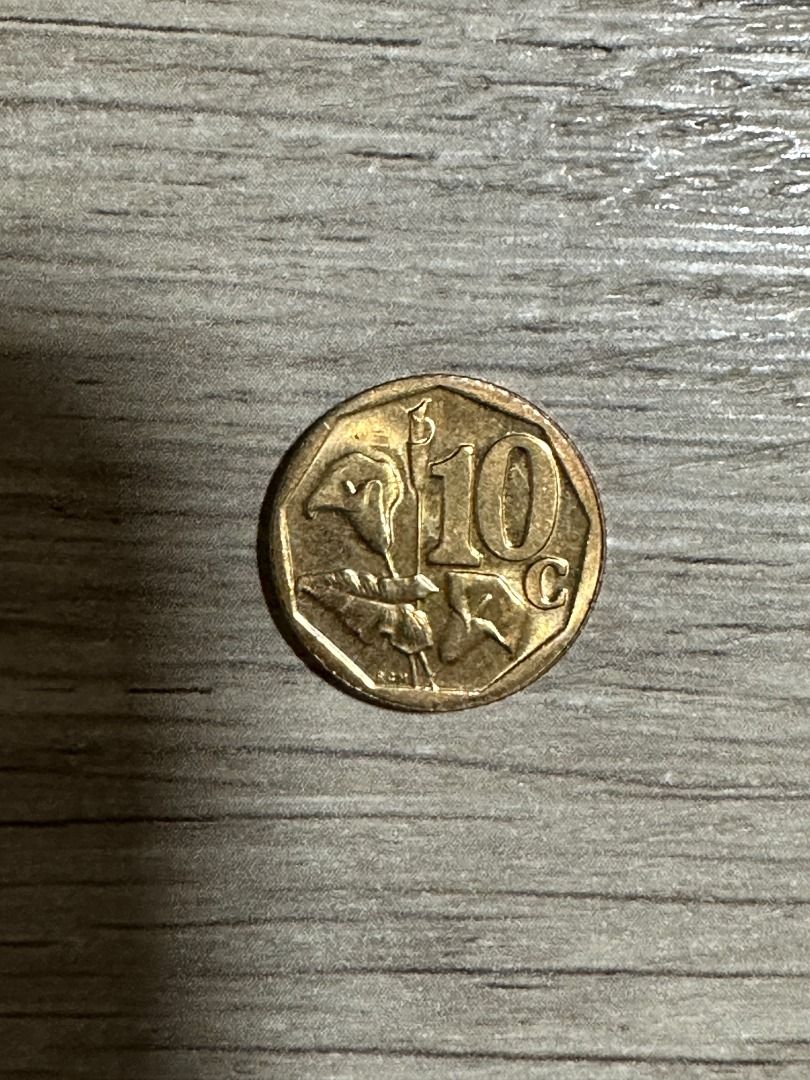 South Africa Coins - 10 cent, 5 Rand and 2 Rand, Hobbies & Toys ...