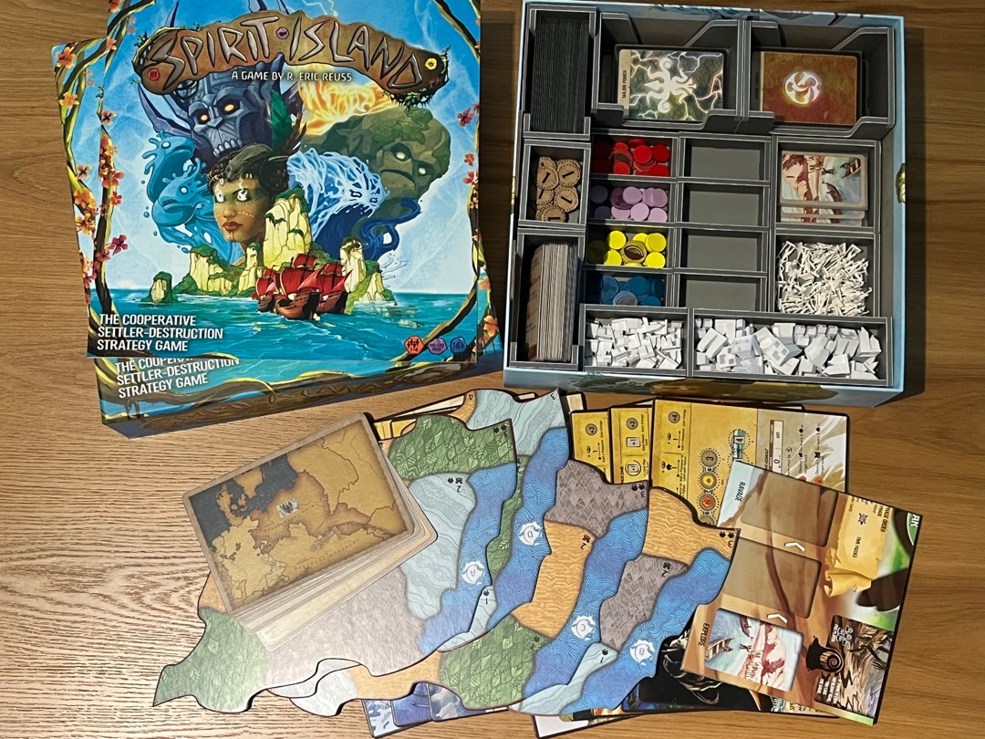 Spirit Island board game精靈島英文版, 興趣及遊戲, 玩具 & 遊戲類 - Carousell