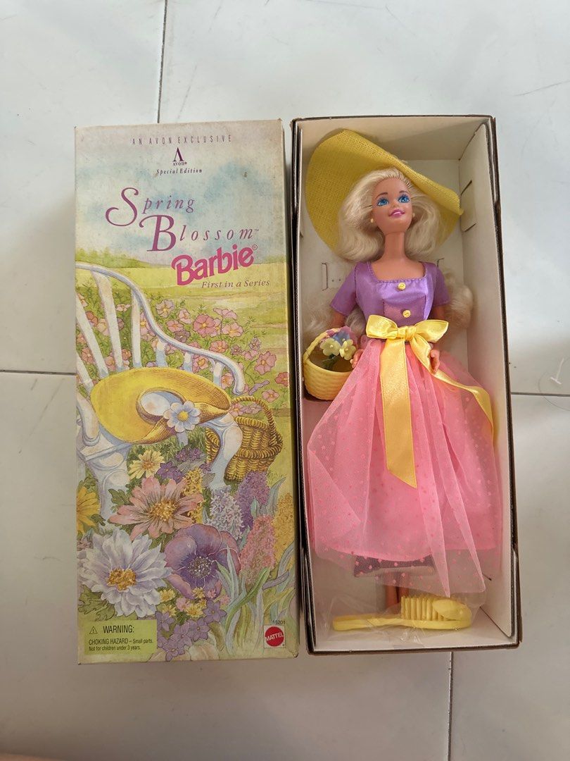 Spring Blossom Barbie (special edition), Hobbies & Toys, Toys & Games ...