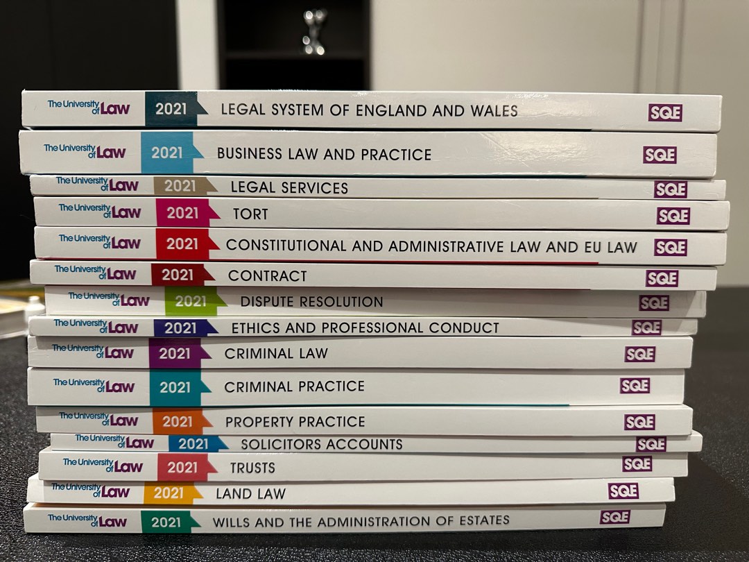 SQE1 full set textbooks (with additional 10 QLTS question mock paper), 興趣及遊戲, 書本 & 文具, 教科書 ...