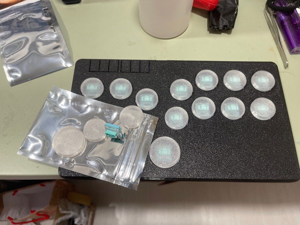 Stickless controller fightcake leverless joystick, Video Gaming, Gaming ...