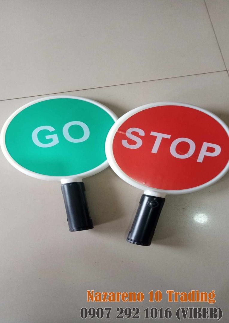 Stop & Go grip signage 26, Commercial & Industrial, Construction ...