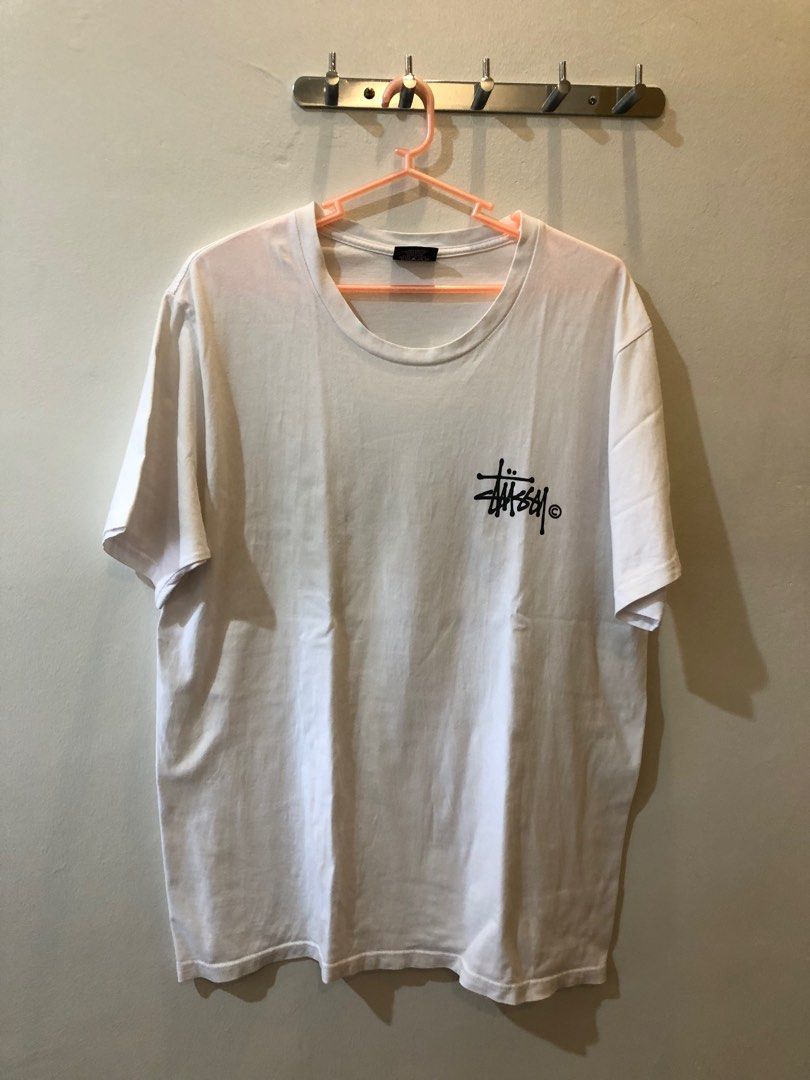 Stussy Script with back hit, Men's Fashion, Tops & Sets, Tshirts & Polo ...