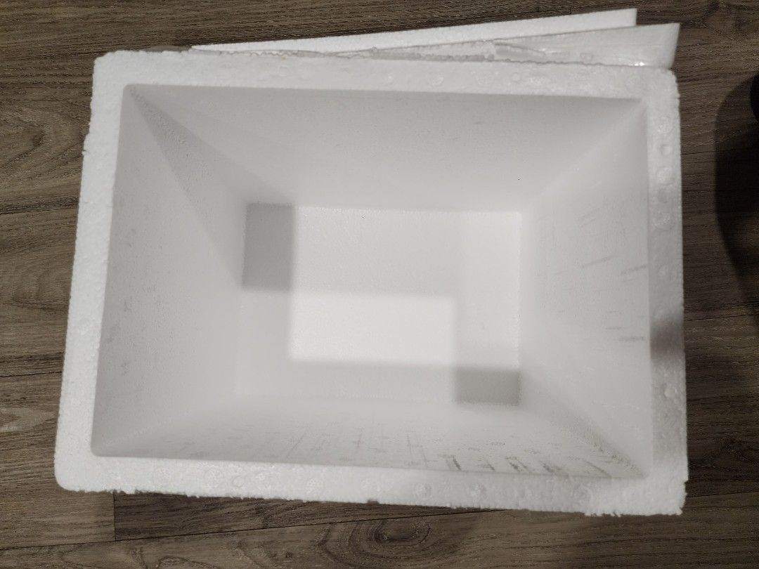 Styrofoam boxes for sale, Furniture & Home Living, Home Improvement ...