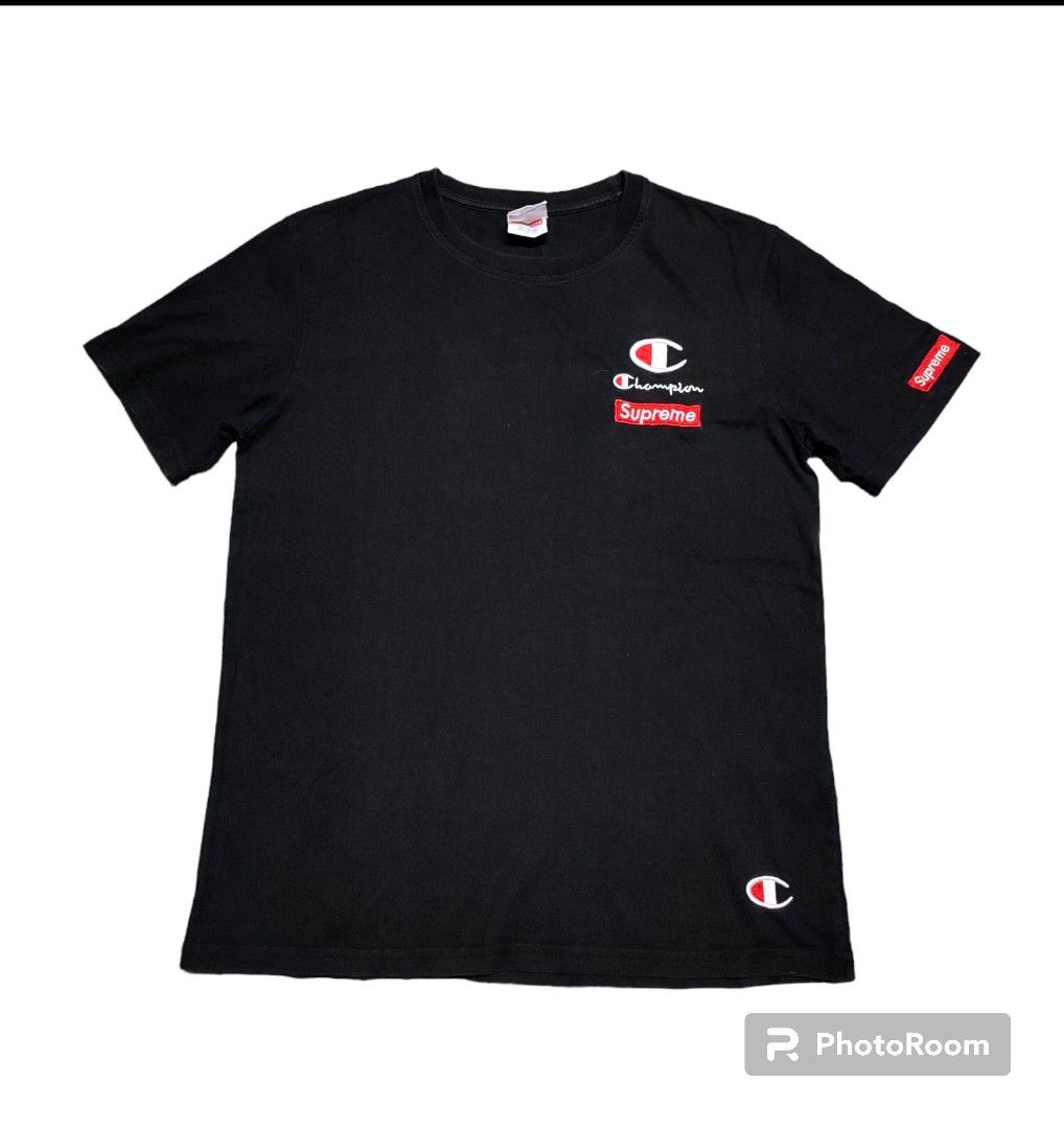 Supreme collab Champion, Men's Fashion, Tops & Sets, Tshirts & Polo ...