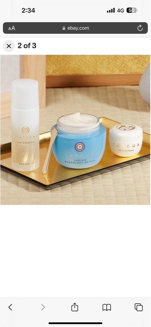 Tatcha Strengthening Nighttime Ritual Set, Beauty & Personal Care, Face, Face Care on Carousell
