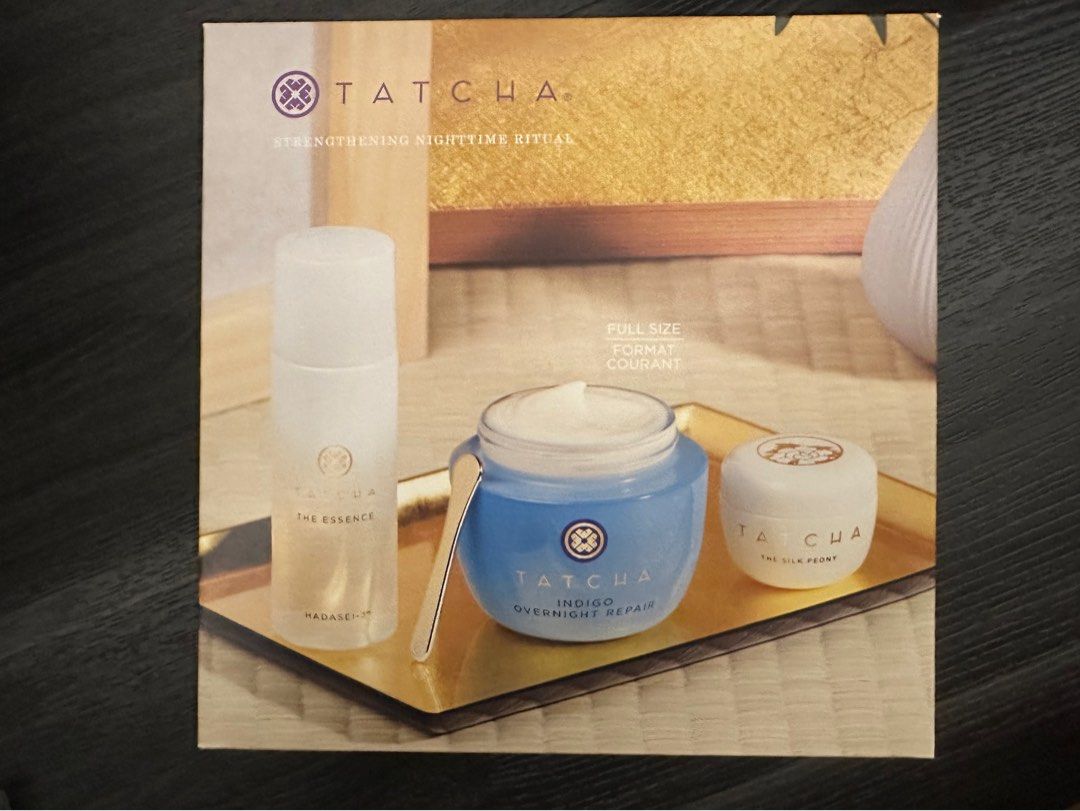 Tatcha Strengthening Nighttime Ritual Set, Beauty & Personal Care, Face ...