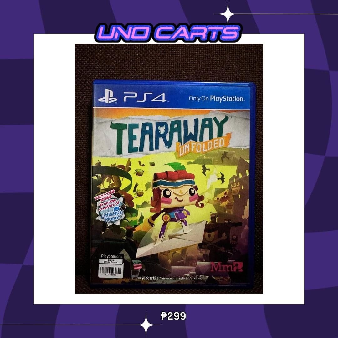 tearaway unfolded, Video Gaming, Video Games, PlayStation on Carousell