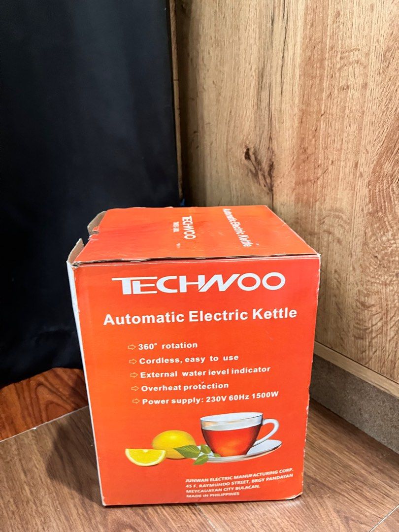 Techwoo Electric Kettle 180L, TV & Home Appliances, Kitchen Appliances ...