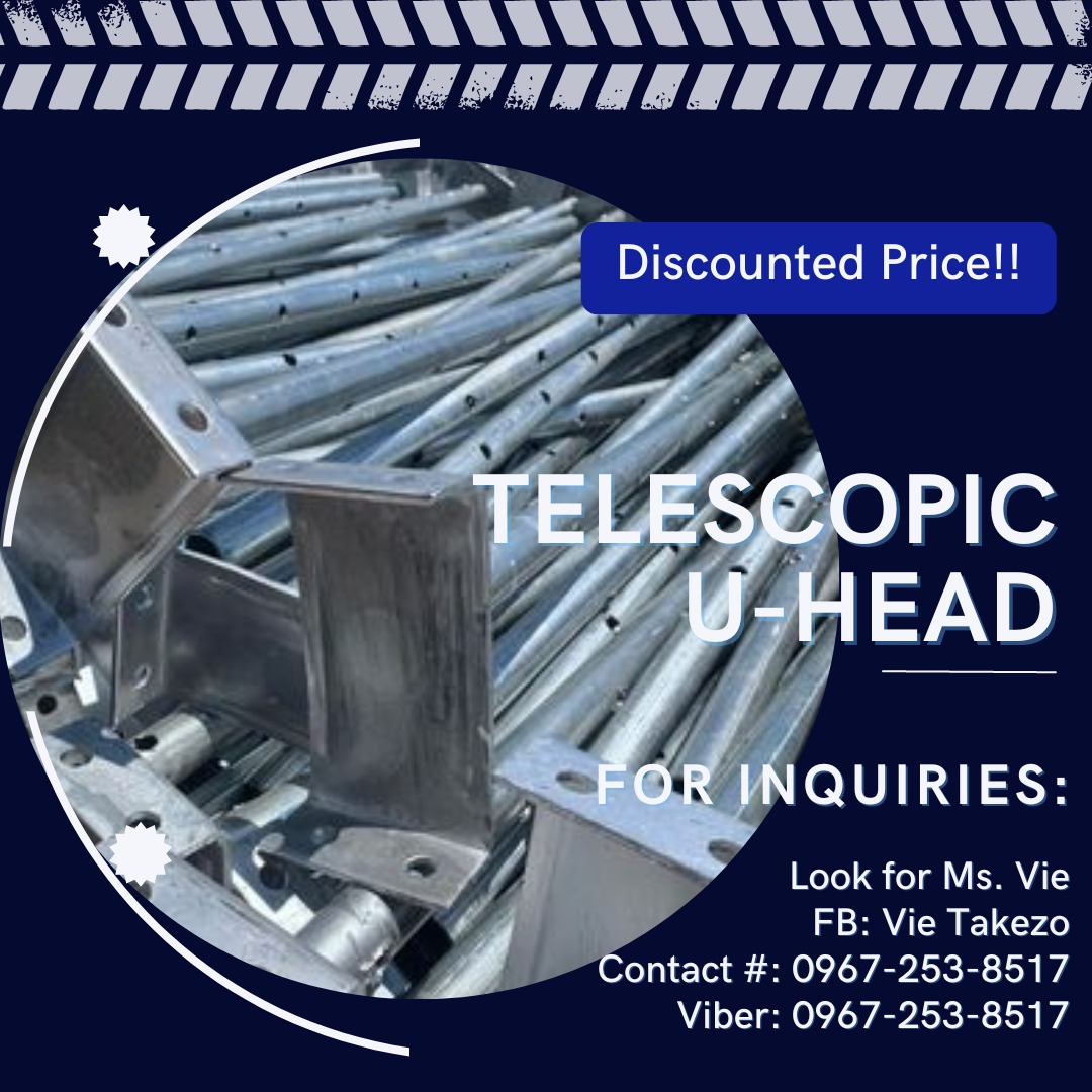 TELESCOPIC U-HEAD, Commercial & Industrial, Industrial Equipment on ...